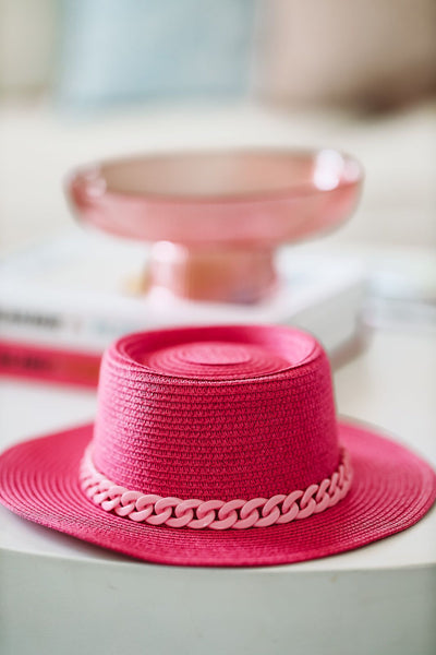 Hit the Beach Sun Hat - Hot Pink - H&O